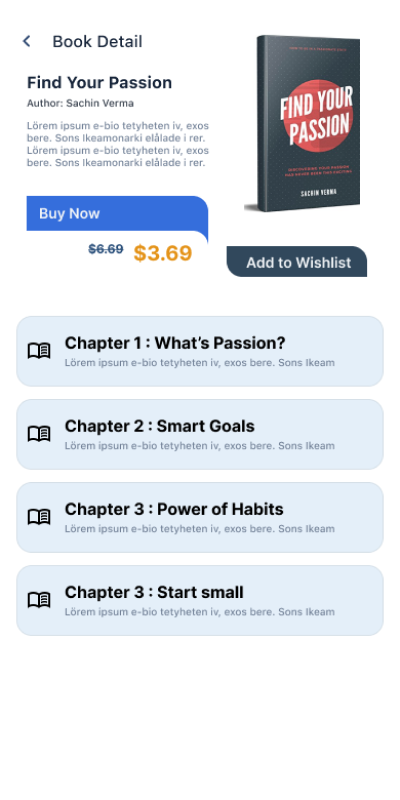 iBook - Online Book Store And PDF Reader Flutter App by aakashc5 | CodeCanyon
